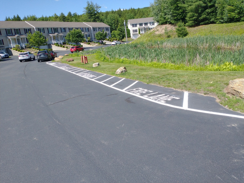 Asphalt Line & Stencil Painting - Stripe-It-Seal-It